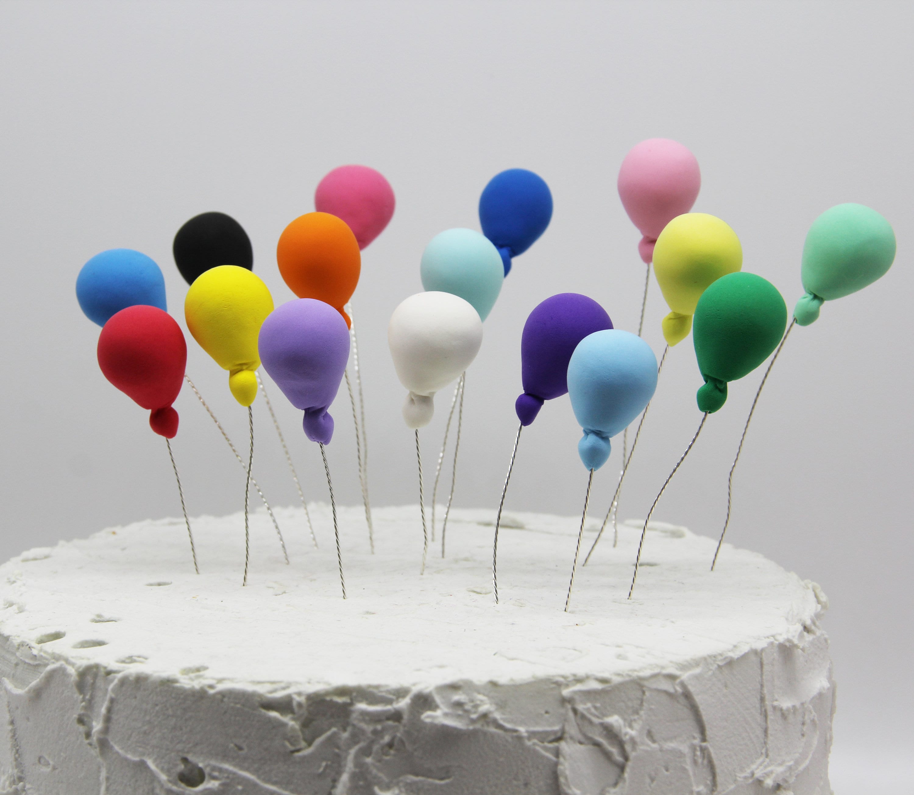 Mini Balloon Cake Topper Balloons for Party Animal Accessory - Etsy