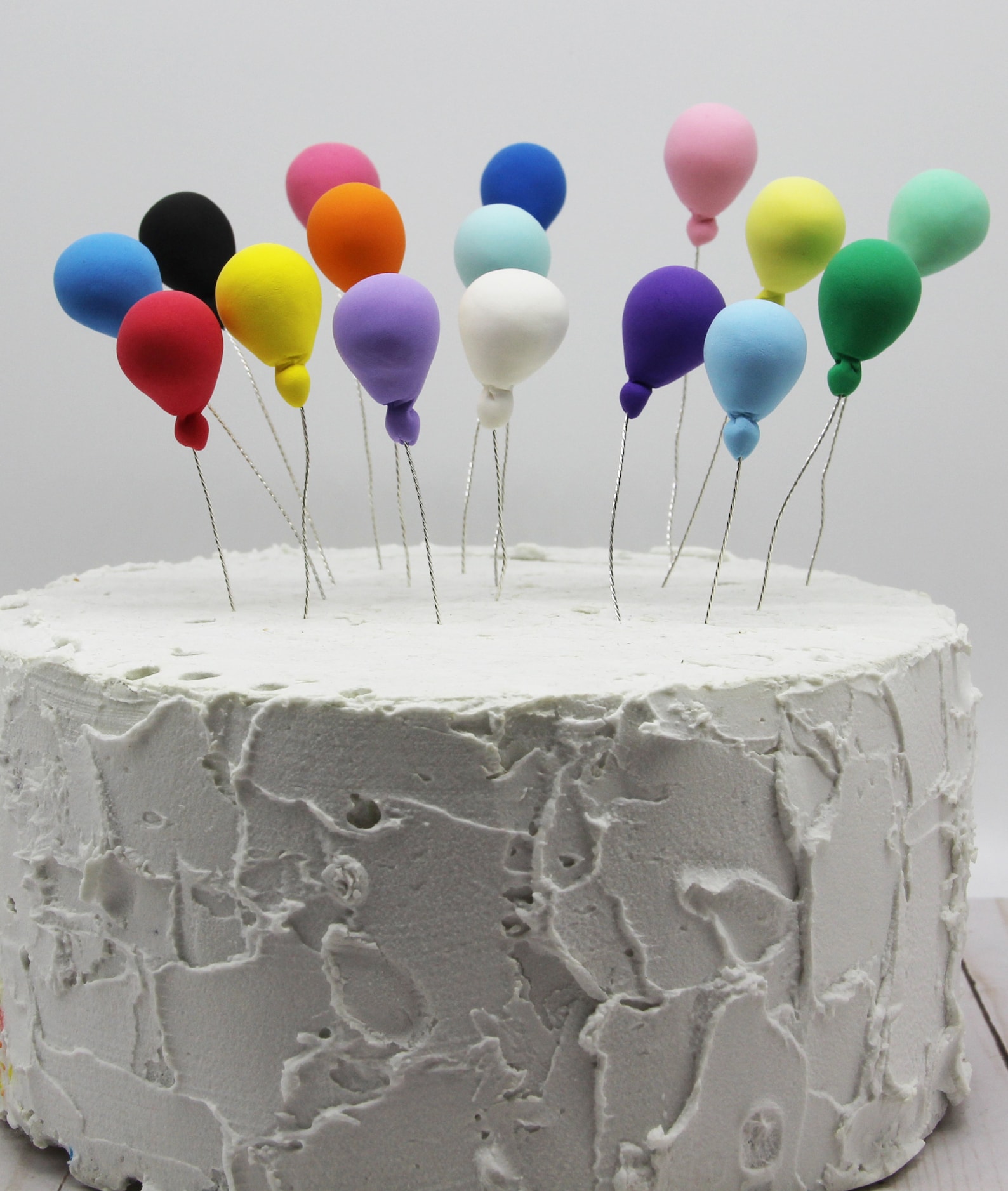 Mini Balloon Cake Topper Balloons for Party Animal Accessory - Etsy