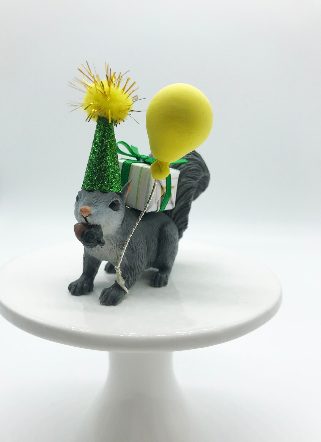 Birthday Animal Squirrel Cake Topper, Party Animal Cake Topper ...
