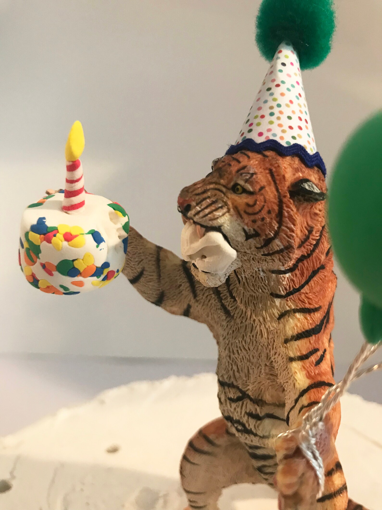 Tiger Birthday Cake Topper Animal Jungle Cake Topper Tiger | Etsy