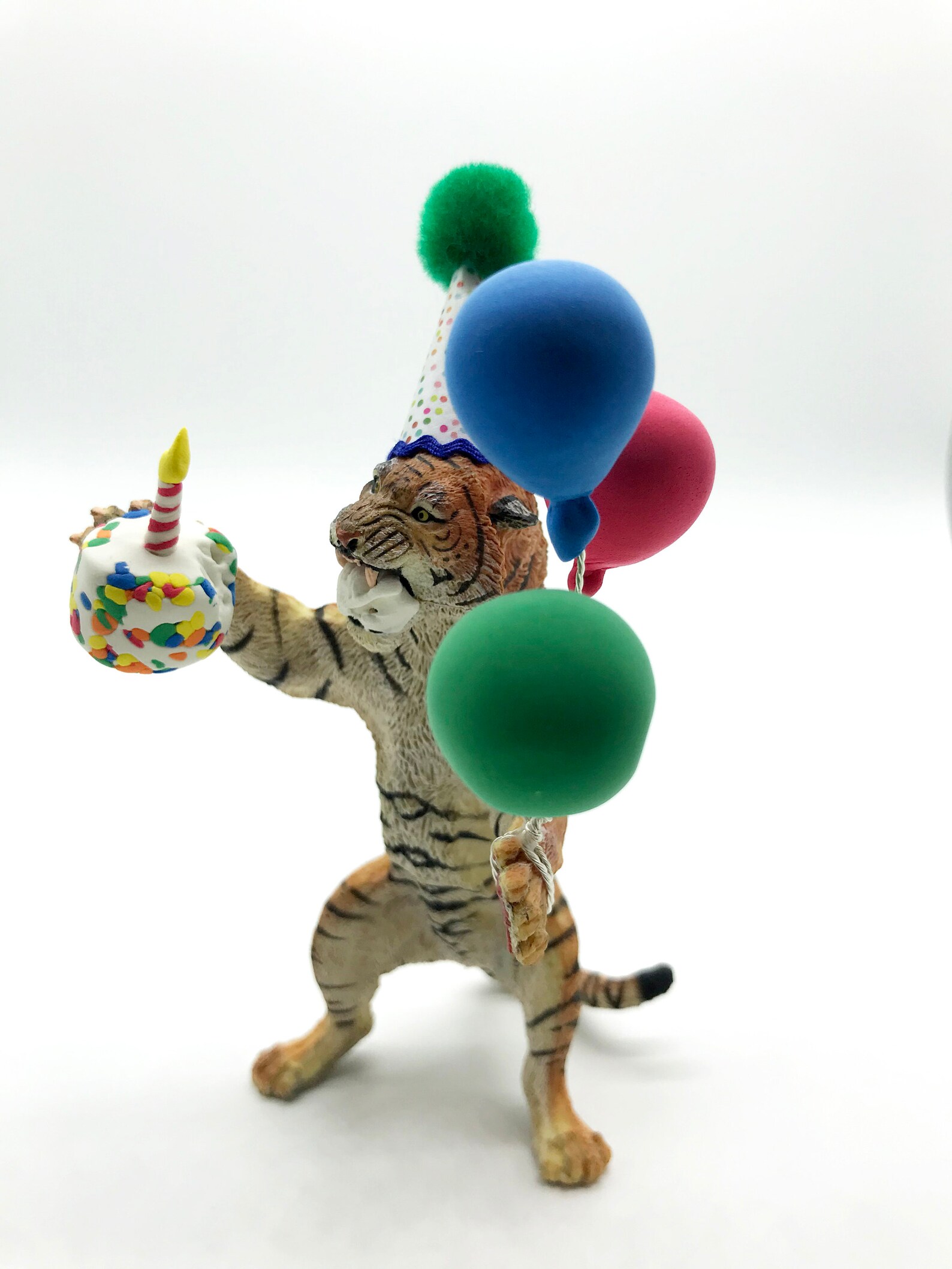 Tiger Birthday Cake Topper Animal Jungle Cake Topper Tiger | Etsy