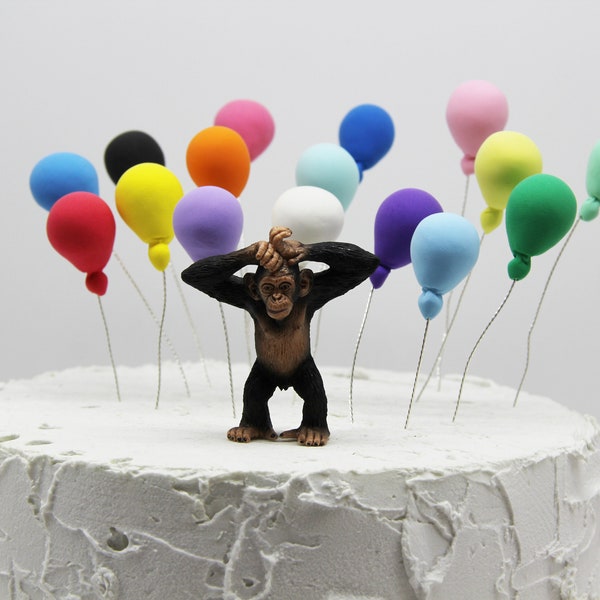 Mini Balloon Cake Topper - Etsy