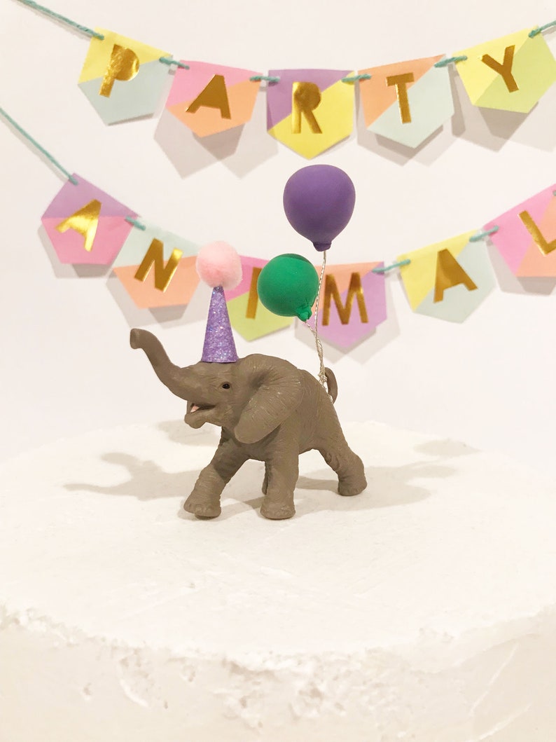 Safari Party Animal Cake Toppper Zoo Cake Topper Circus Cake - Etsy ...