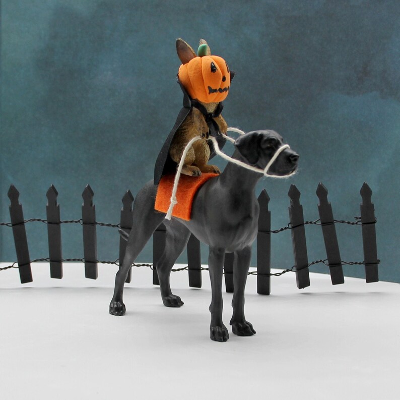 Halloween Party Animal Cake Toppers, Vampire Tiger, Bat Pig, Wolf ...