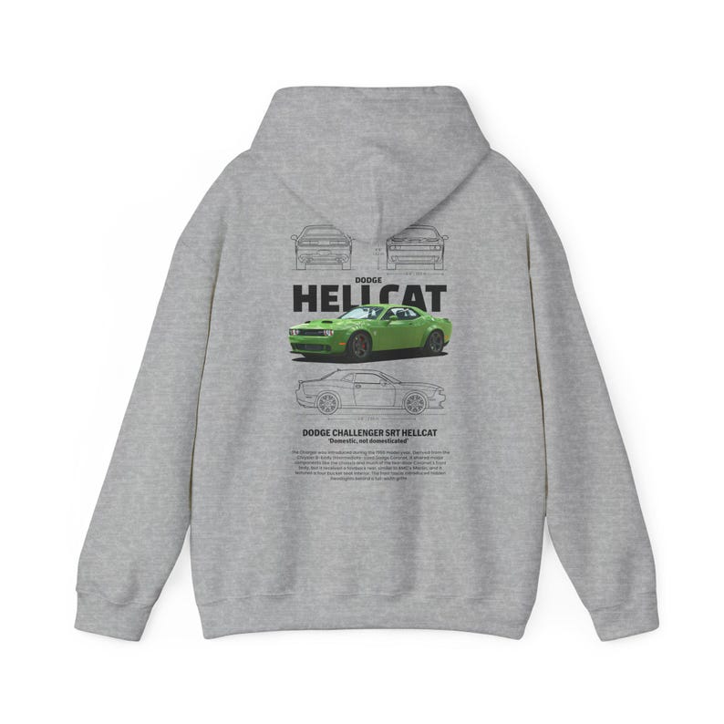 Dodge Hellcat Hoodie - Etsy