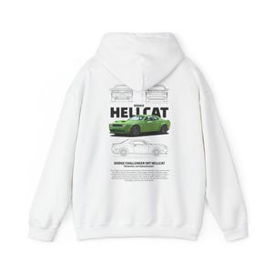Dodge Hellcat Hoodie - Etsy