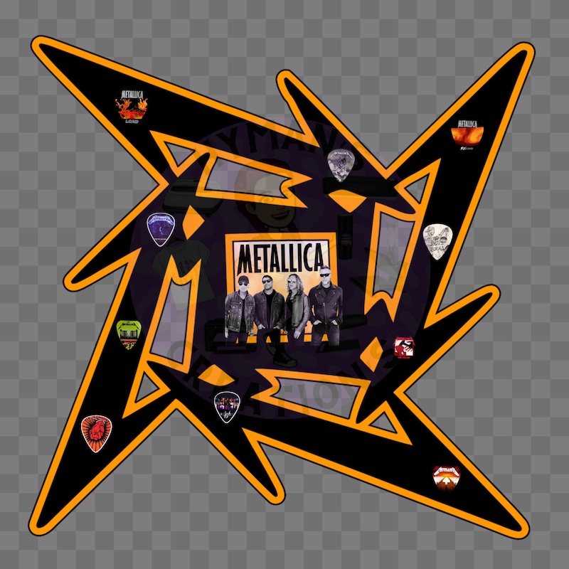 Metallica Vectors - Etsy UK