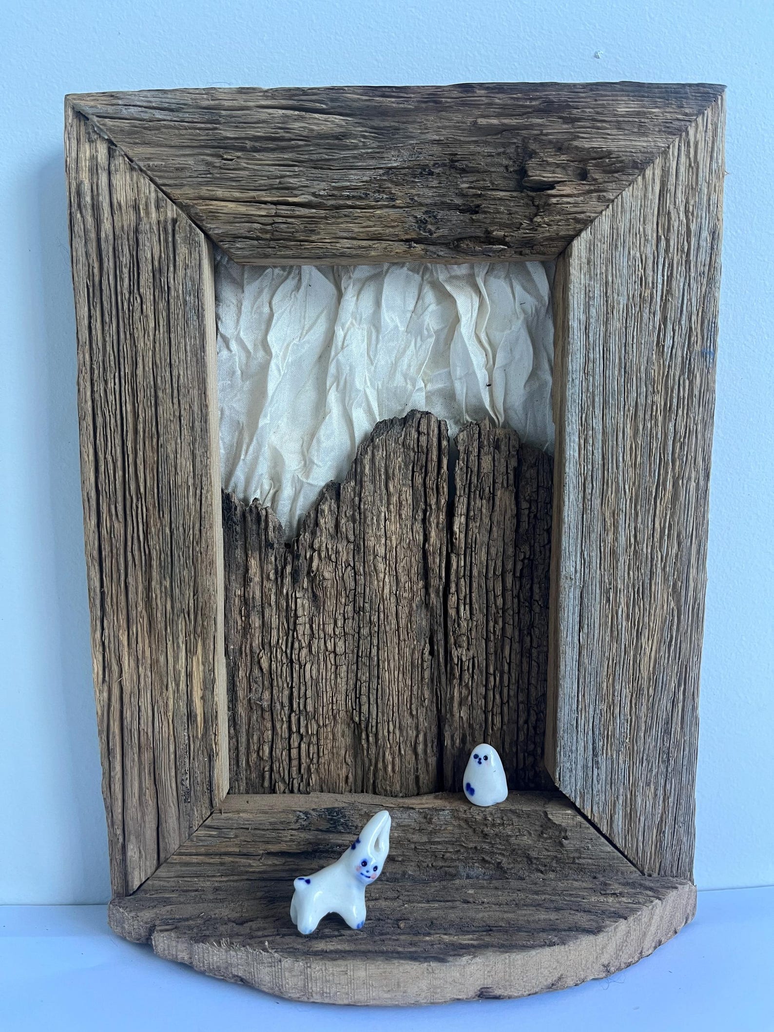 Hare and Ghost//handmade Ceramic Sculptures// - Etsy