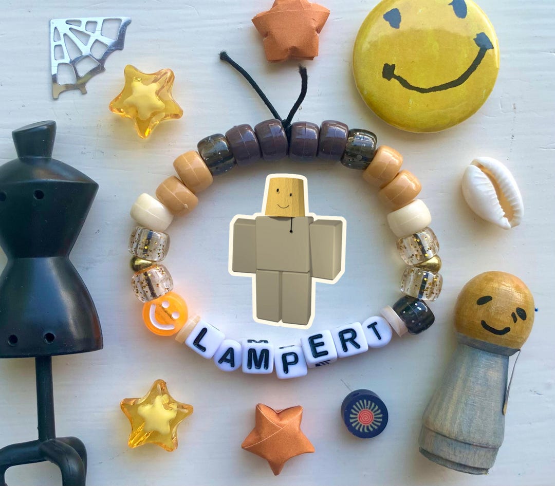 Lampert Regretevator Roblox Kandi Bracelet - Etsy