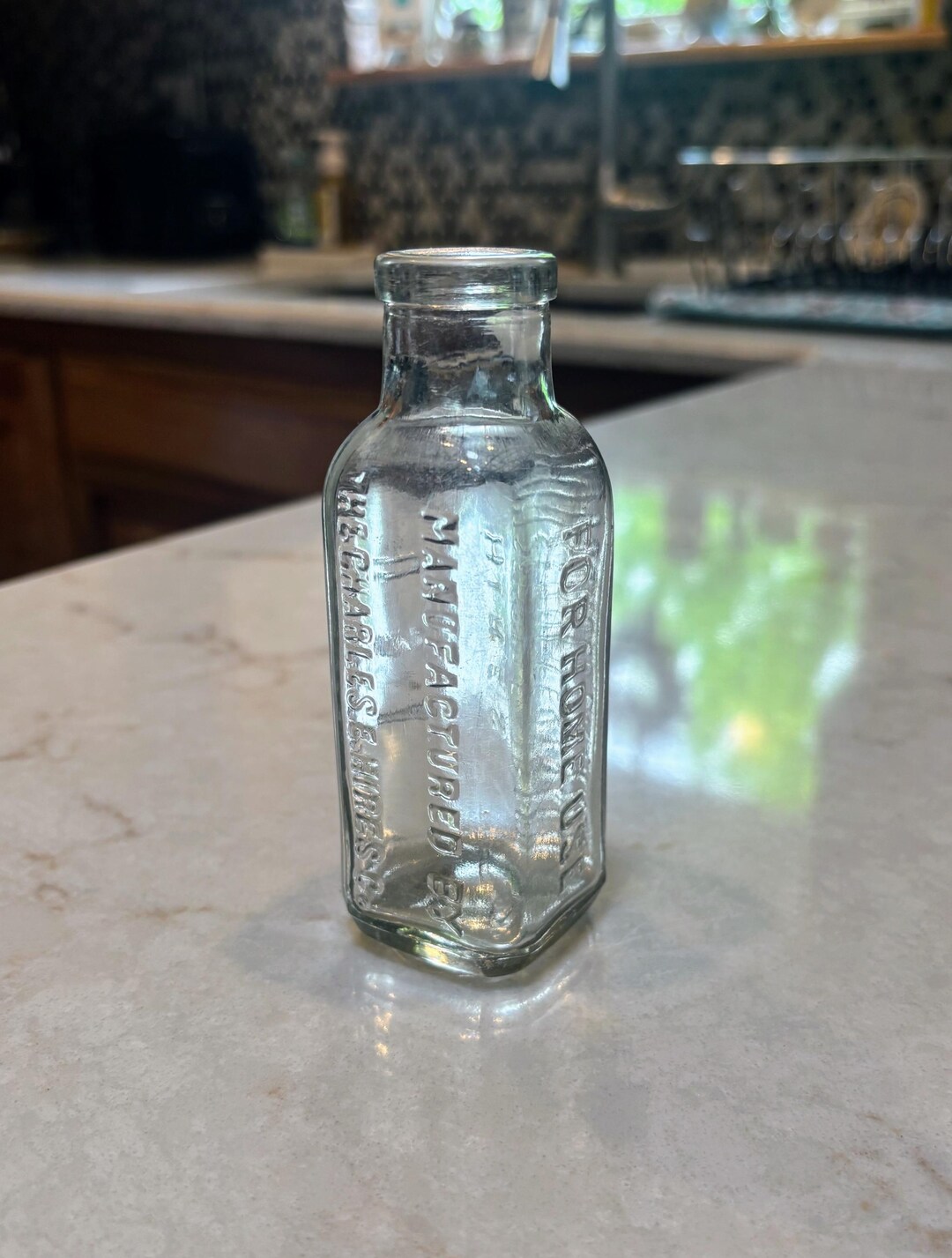 Vintage Hires Company Embossed Clear Household Extract Bottle - Etsy