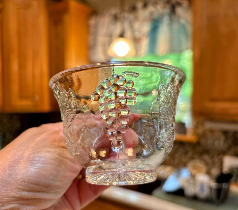Vintage Indiana Glass Princess Clear Punch Bowl Set W/new Ladle ~ AKA ...
