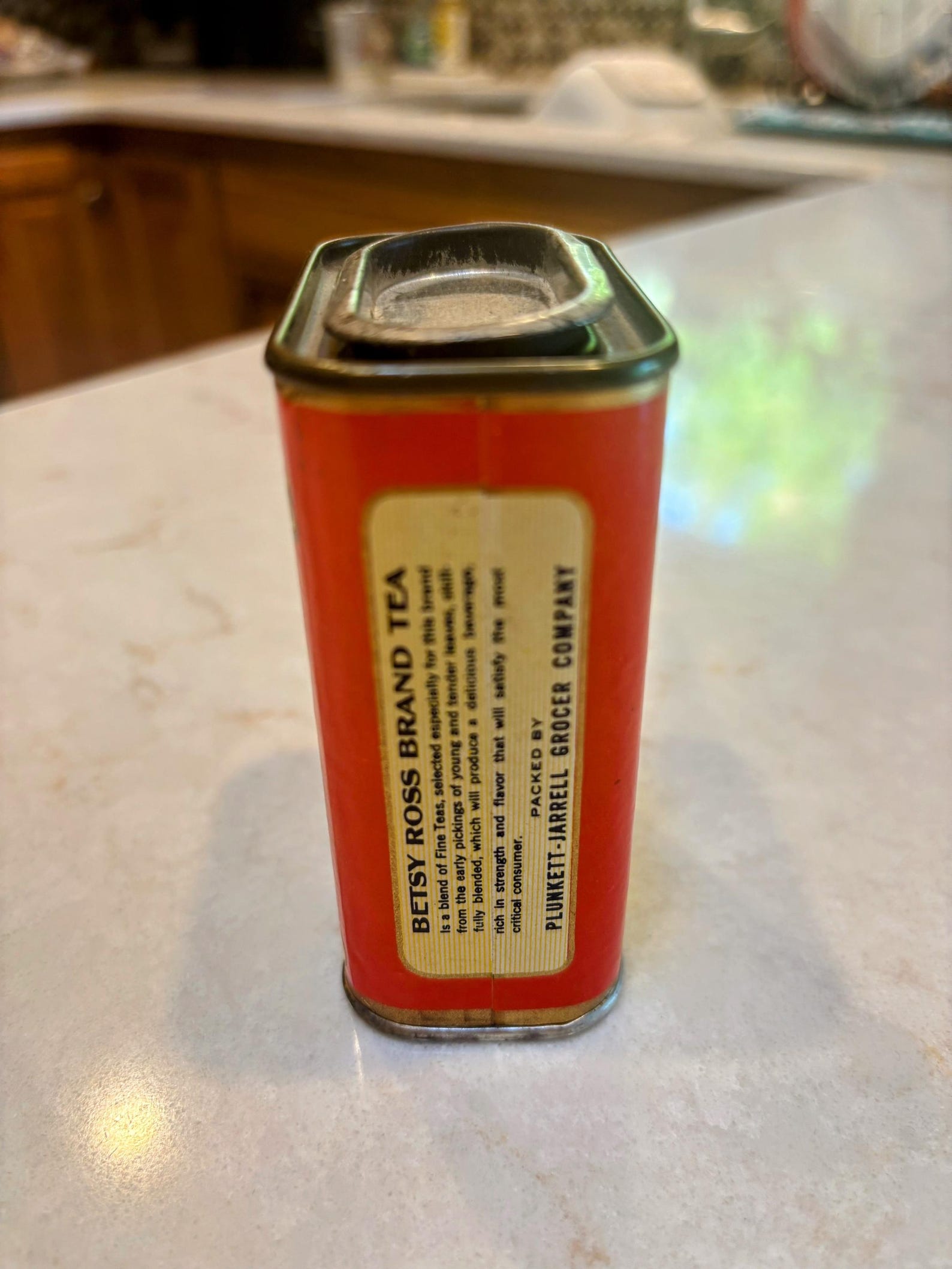 Vintage Betsy Ross Tea Tin: Orange Pekoe, 1930s Graphics - Etsy