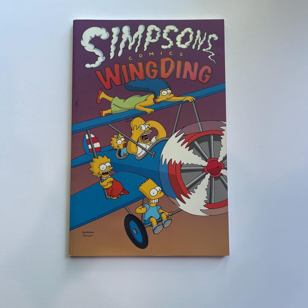 Simpsons Comics Wingding Comic Book - Etsy