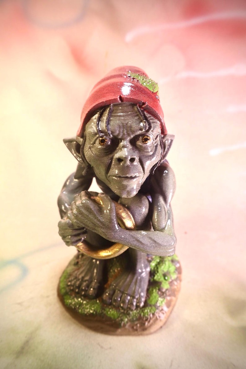 Gollum the Garden Gnom, Garden Gnome, Lawn Decor, Yard Art, Home Decor ...