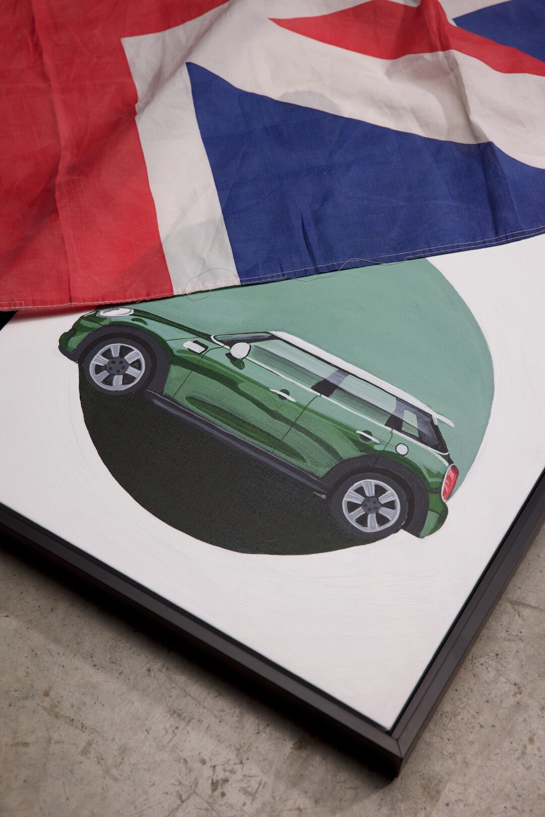 60th Anniversary Mini Cooper Painting - Etsy