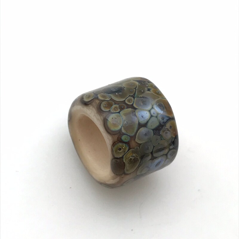 Lampwork Shell Beads - Etsy