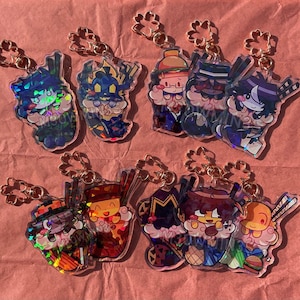 Roblox Forsaken Crepe Dessert Keychains - Etsy