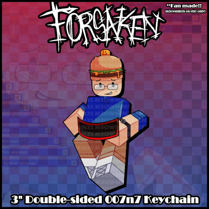 Roblox Forsaken 007n7 - Etsy