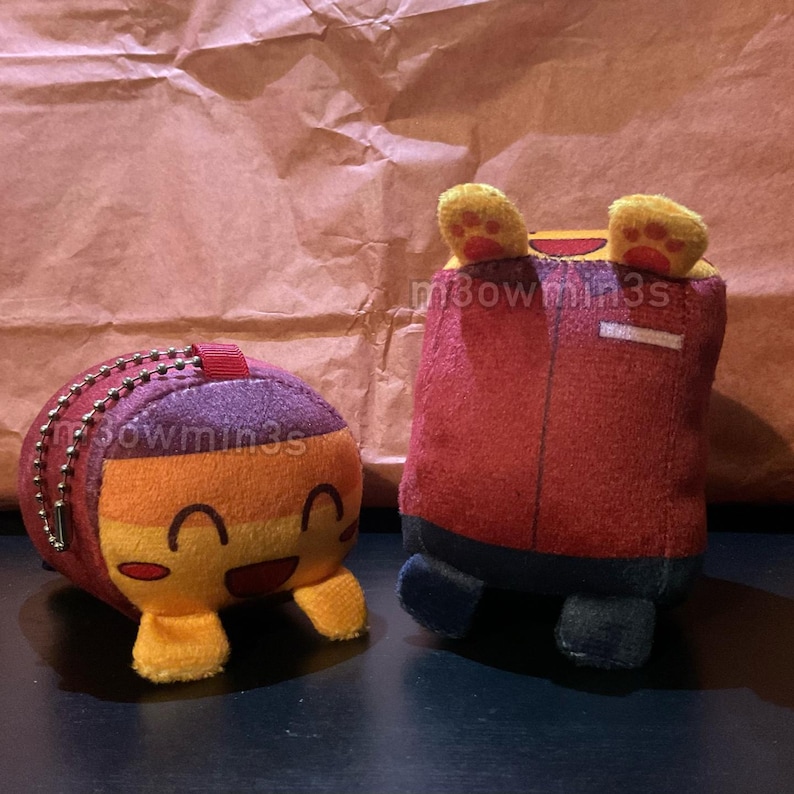 Roblox Forsaken Elliot Plush Keychain - Etsy