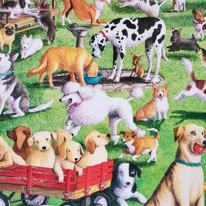 At the Dog Park Puzzle, 500 Piece Jigsaw by Ravensburger, Made in ...