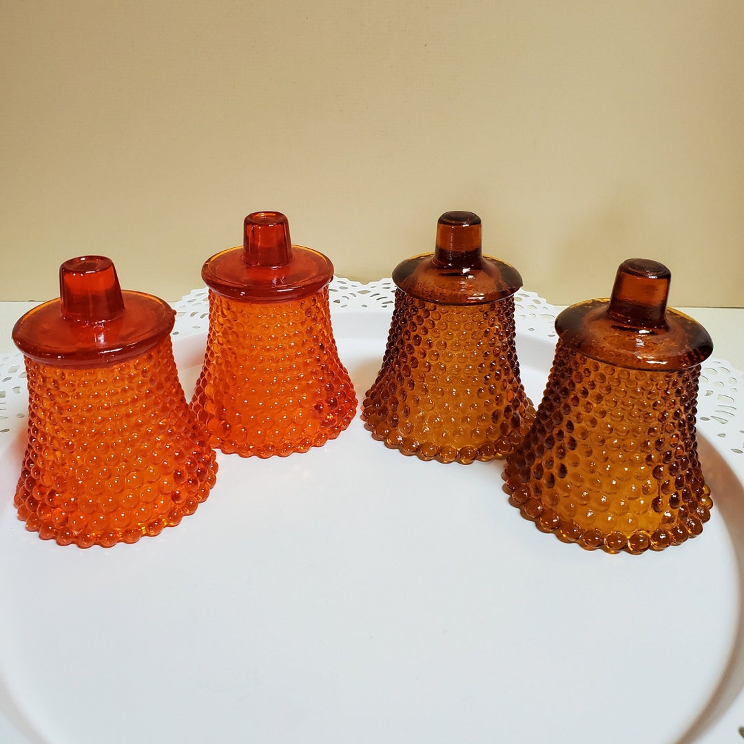 CHOOSE SET, Thousand Eyes Votive Cup Inserts, Hobnail Dots, Romantic ...