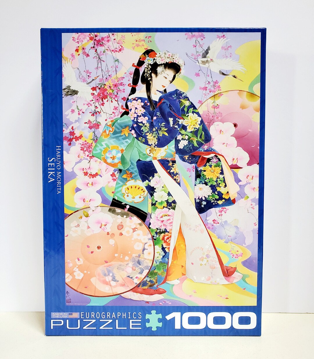 FACTORY SEALED Japanese Geisha Puzzle, 1000 Jigsaw Pieces, Eurographics ...