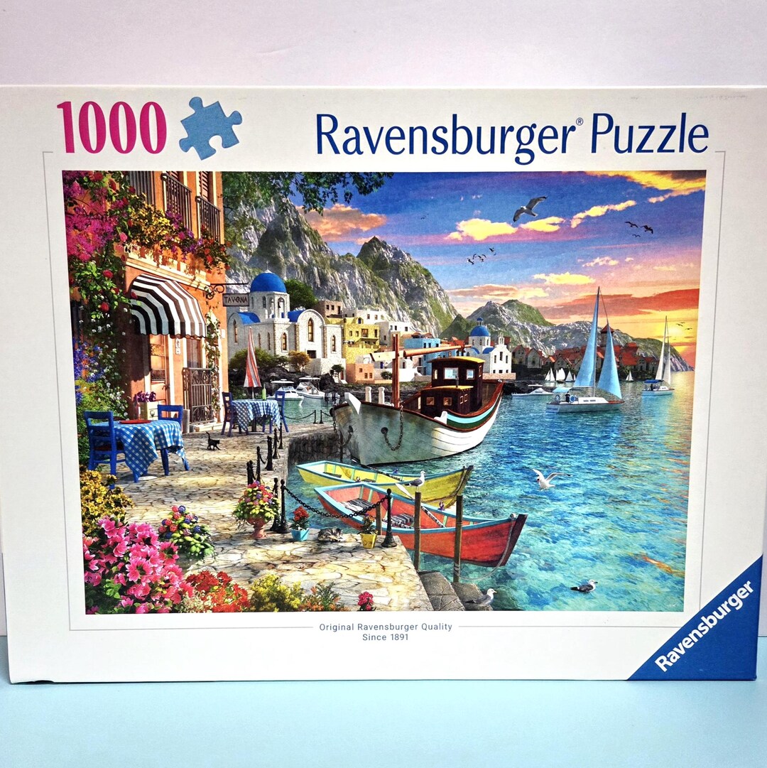 Ravensburger Puzzle, Grandiose Greece, 1000 Piece Jigsaw, Mediterranean ...