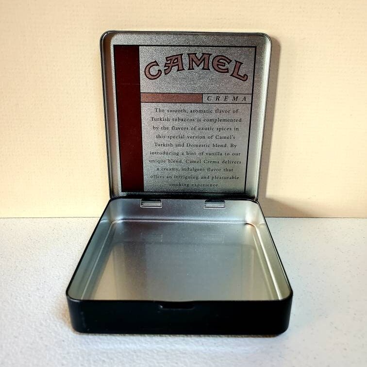 Camel Flavored Cigarettes In Tins