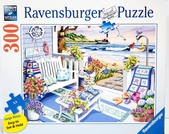 Seaside Sunshine Puzzle 300 Jigsaw Pieces, Ravensburger Made in Germany ...