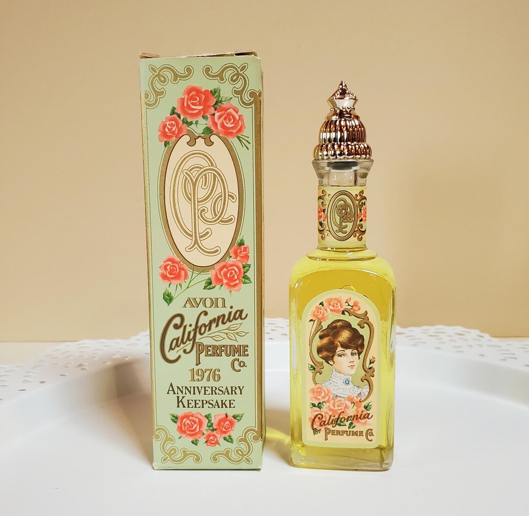 FULL Avon 1976 Anniversary Keepsake in Original Box, Moonwind Cologne ...