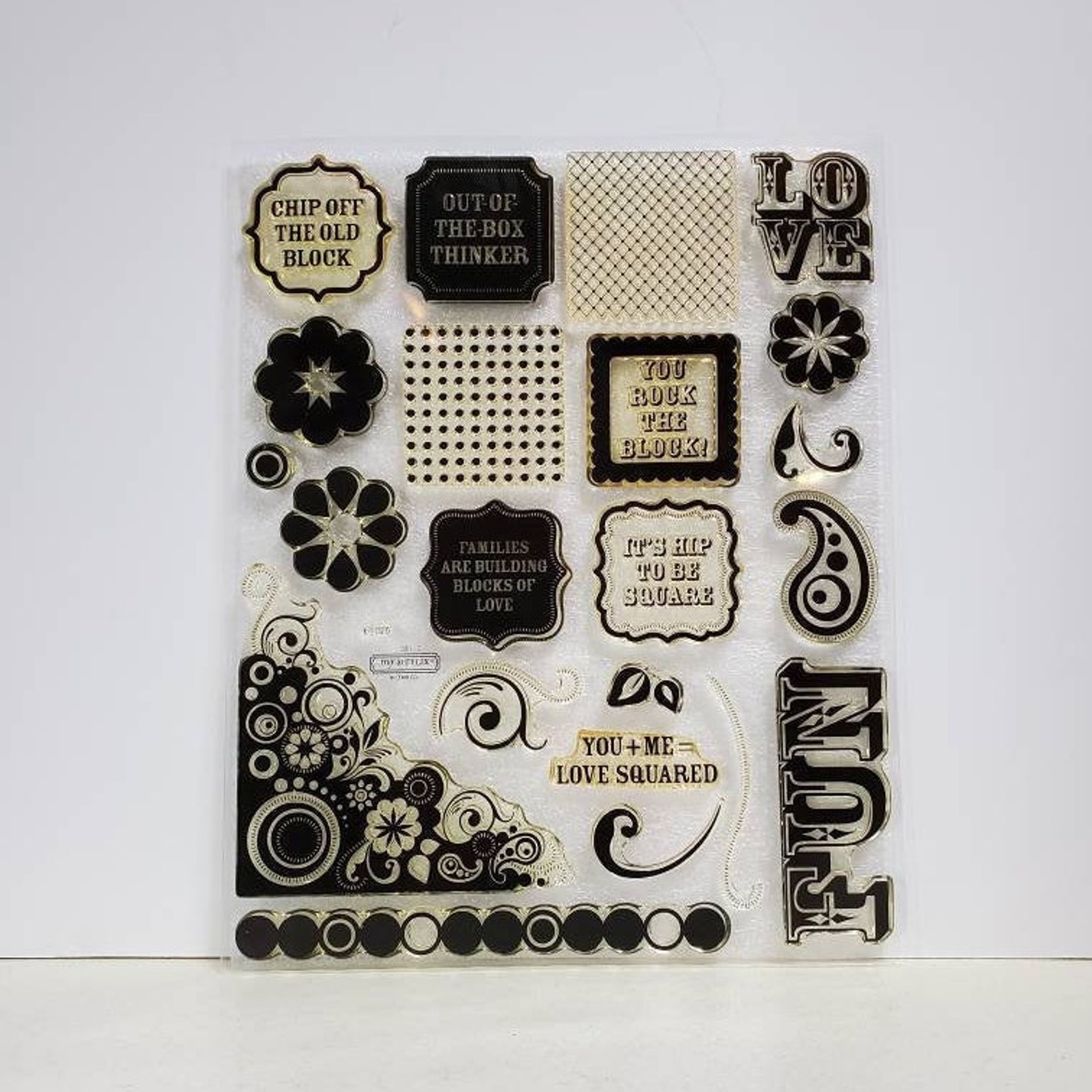 Extra Large Stamp Set, Close to My Heart CTMH, Acrylix E1025, Fun ...