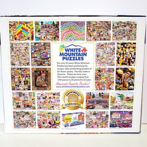 I Love Seasons Puzzle, 1000 Piece Jigsaw, White Mountain USA, Collage ...