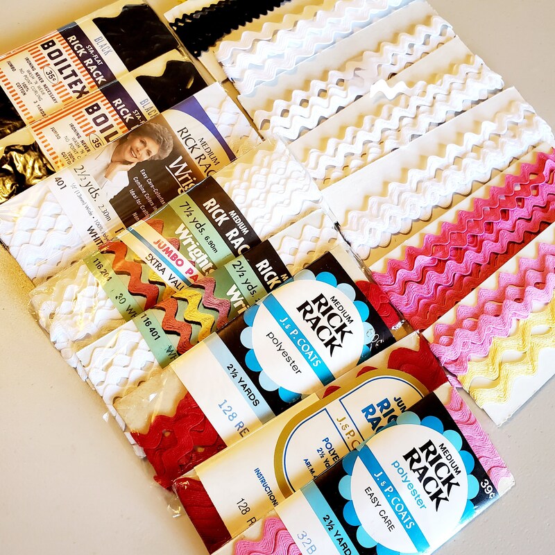 Rick Rack Lot - Etsy