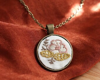 Embroidery Pendant Kit - Etsy