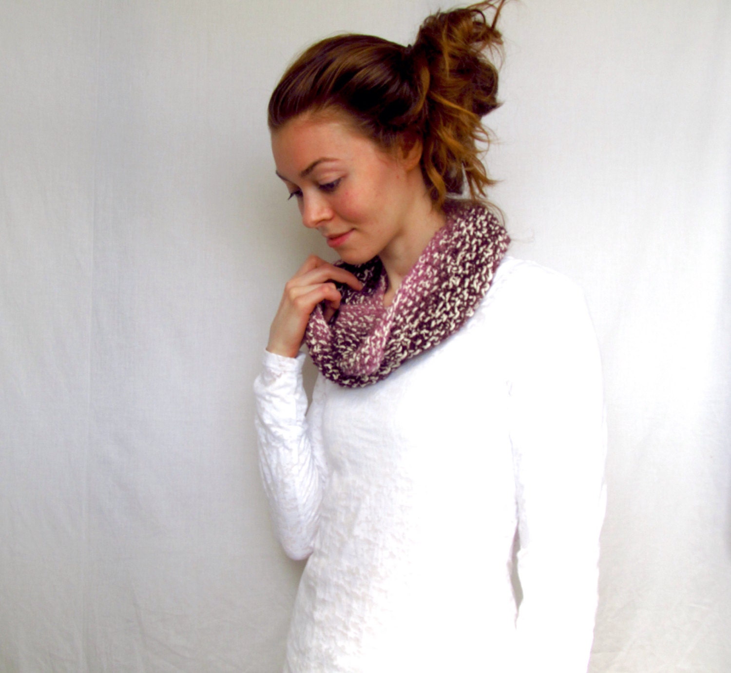 Infinity Scarf KNITTING PATTERN, Cowl Knitting Pattern, Scarf Knitting ...