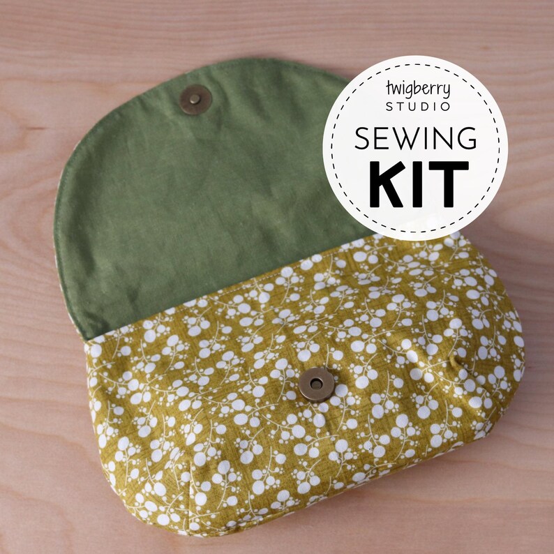 LEARN TO SEW Project Kit, Beginner Sewing Kit With Fabric, Simple ...