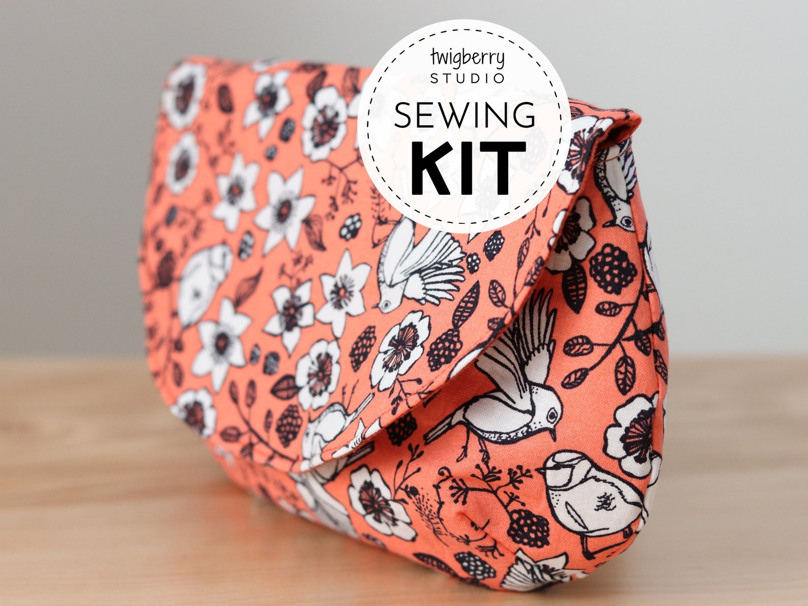 Beginner Purse SEWING KIT, Simple Sewing Kit, Clutch Sewing Kit, Easy ...