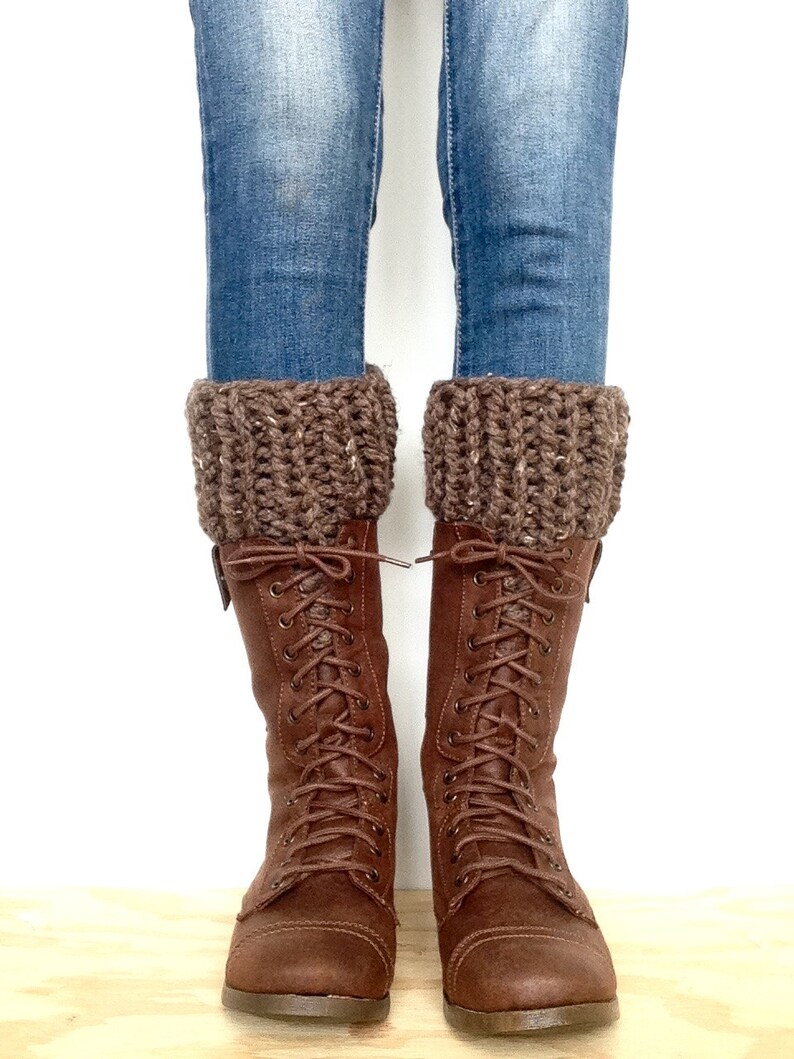 Knit Boot Cuffs PATTERN Chunky Knit Boot Warmers Pattern - Etsy