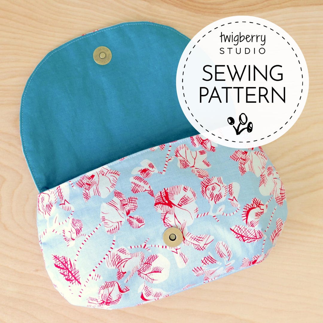 Purse SEWING PATTERN With Video Class, Beginner Sewing Pattern, Easy ...