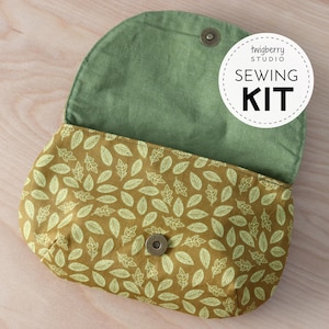 LEARN TO SEW Project Kit, Beginner Sewing Kit With Fabric, Simple ...