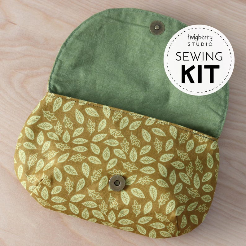LEARN TO SEW Project Kit, Beginner Sewing Kit With Fabric, Simple ...