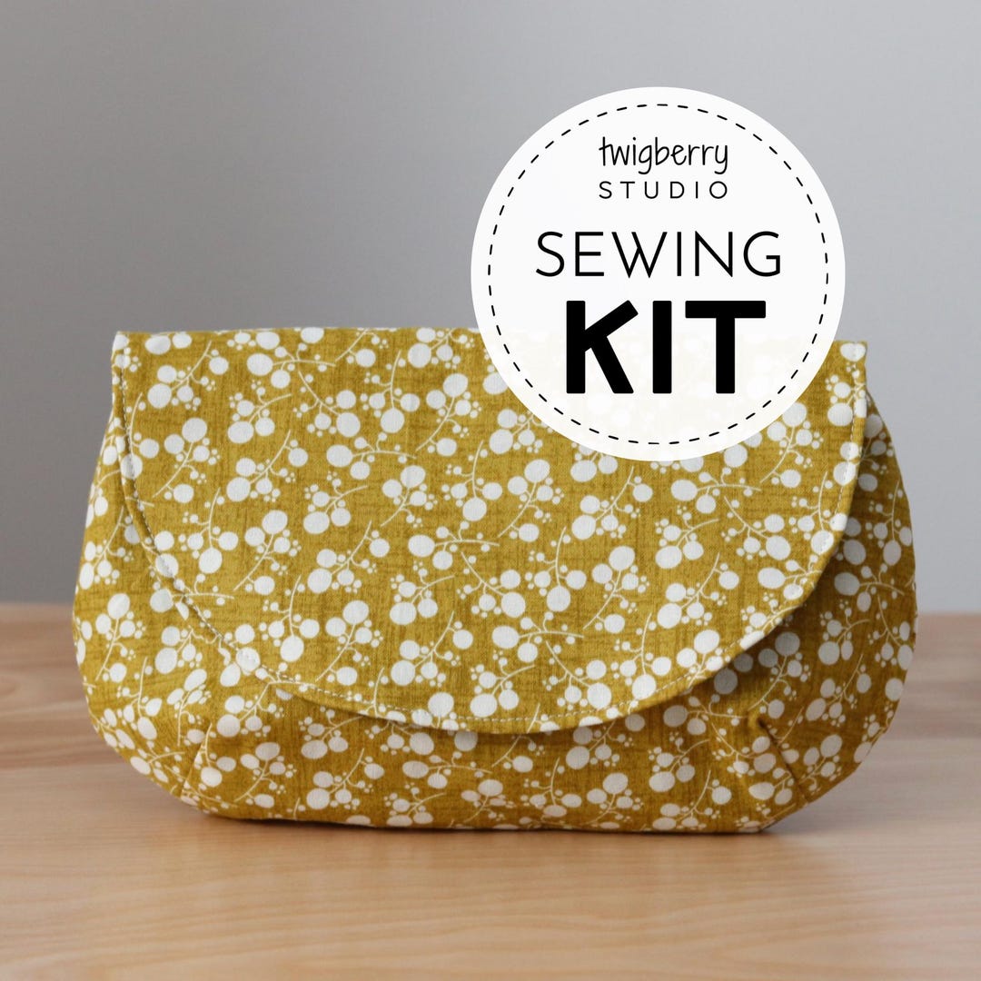 LEARN TO SEW Project Kit, Beginner Sewing Kit With Fabric, Simple ...
