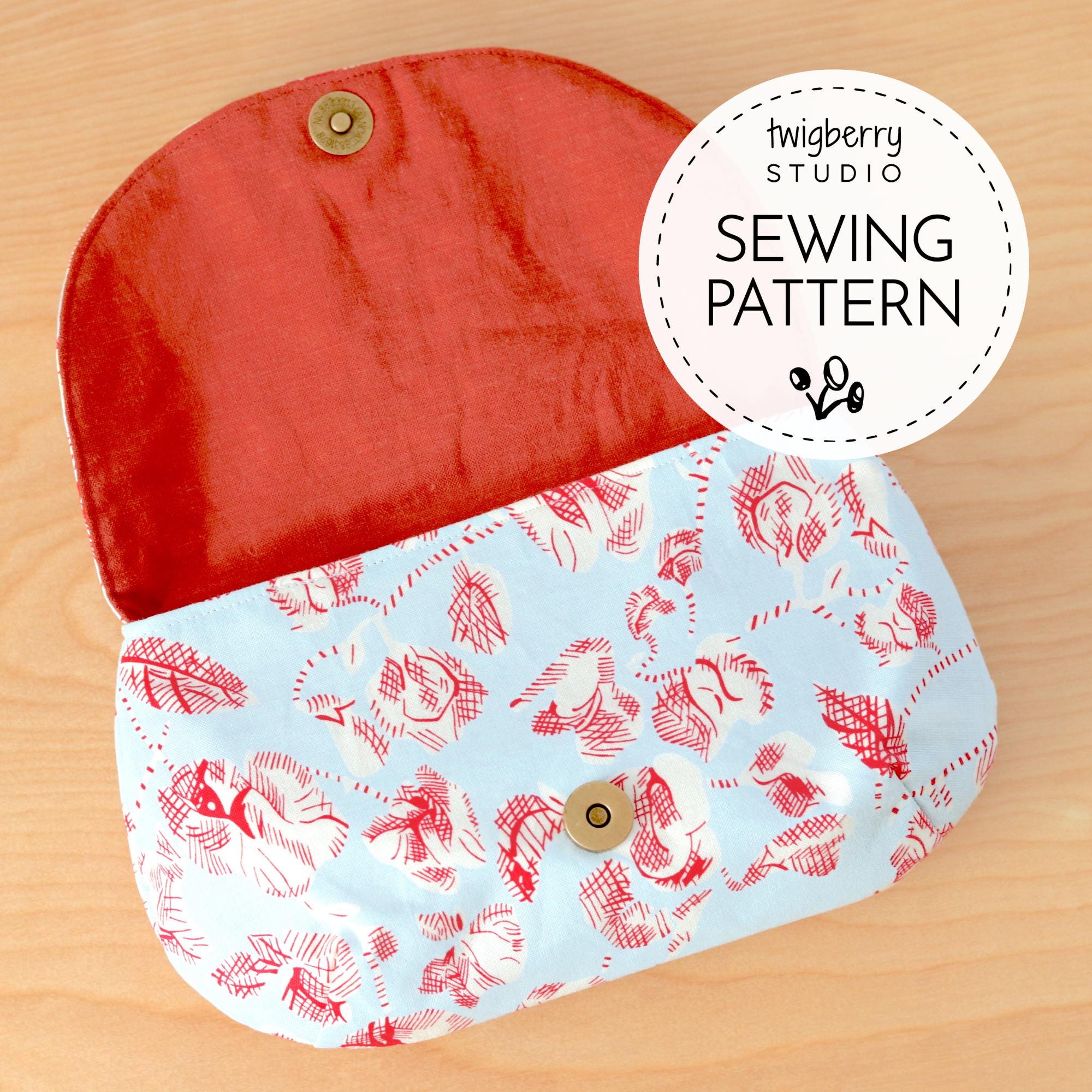 Purse SEWING PATTERN With Video Class, Beginner Sewing Pattern, Easy ...