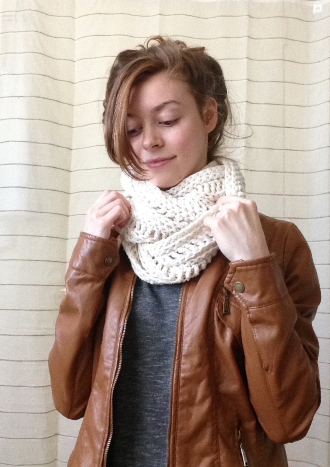 Crochet Scarf PATTERN, Crochet Infinity Pattern, Crochet Cowl Pattern ...