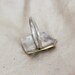 Silver Shield Ring, Handmade in Sterling Silver - Etsy