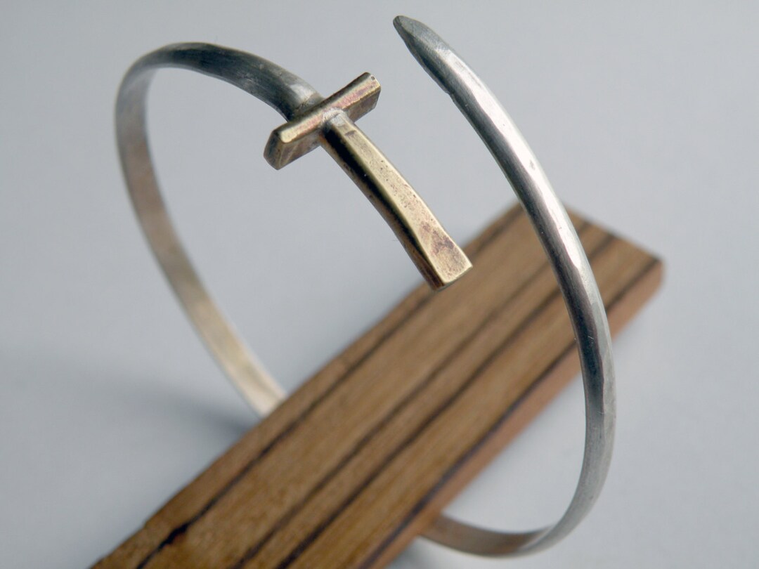 Sword Bracelet, Handmade Wrap Bangle in Sterling Silver - Etsy