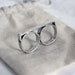 Double Silver Ring Handcrafted Two Finger Ring in Sterling - Etsy