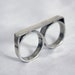 Double Silver Ring Handcrafted Two Finger Ring in Sterling - Etsy