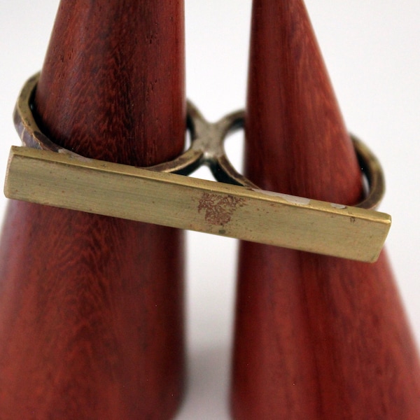 Brass Knuckels Ring - Etsy