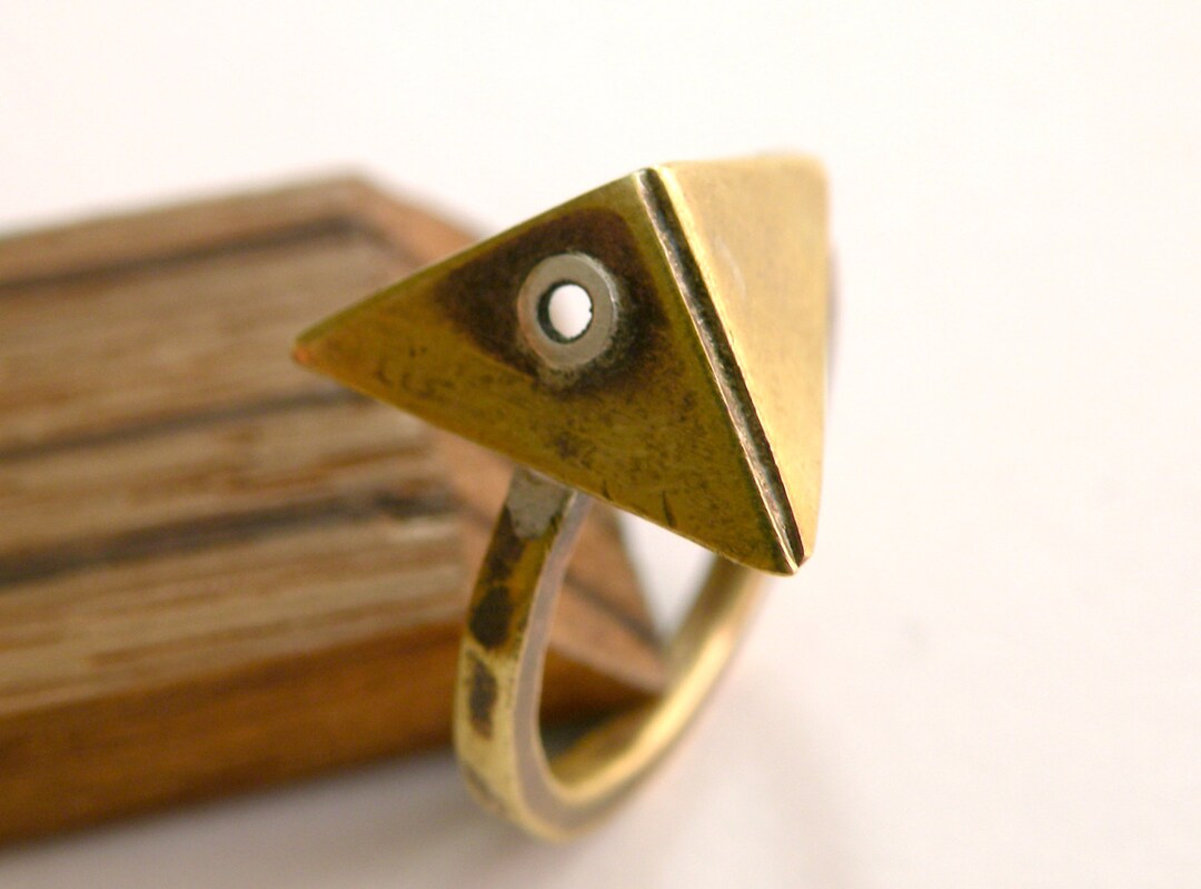 All Seeing Eye Ring - Etsy